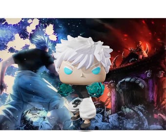 Gojo Custom Funko Pop - Etsy