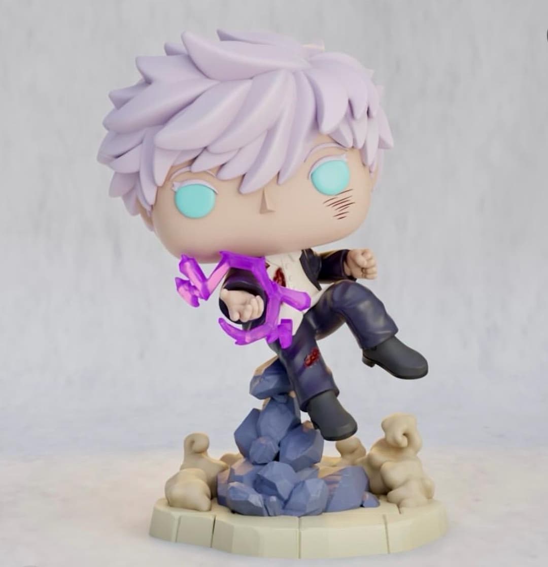 Gojo Hollow Purple Funko - Etsy