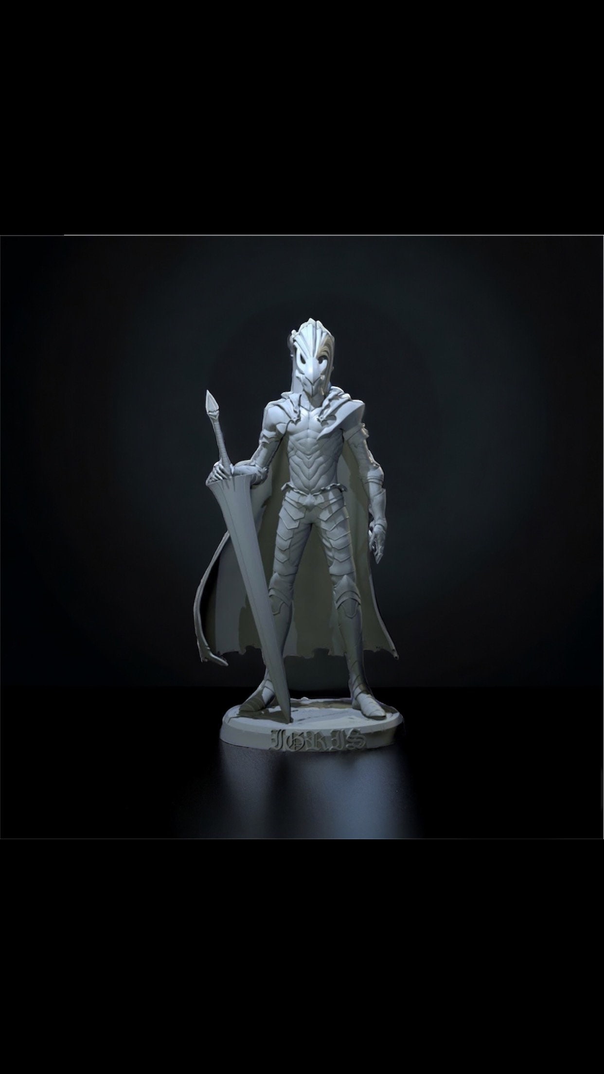 Solo Leveling Igris STL - Etsy