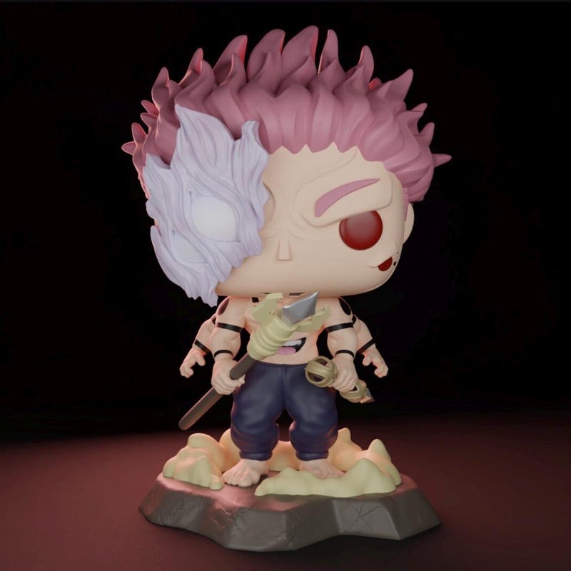 Sukuna Heian Era Action Figure - Etsy