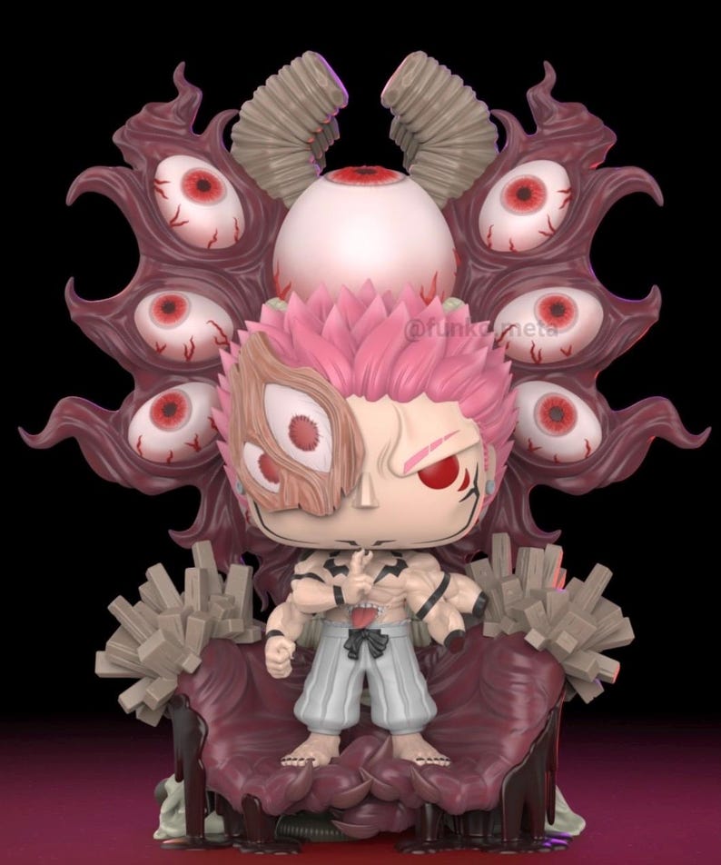 Sukuna Shrine Funko Pop - Etsy