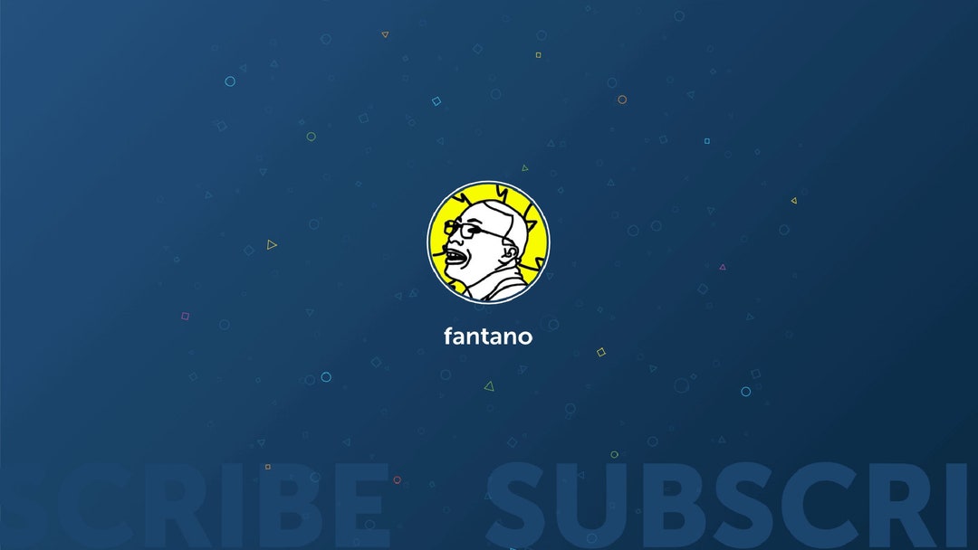 Custom Animated Youtube Intro Overlay – Blue - Etsy