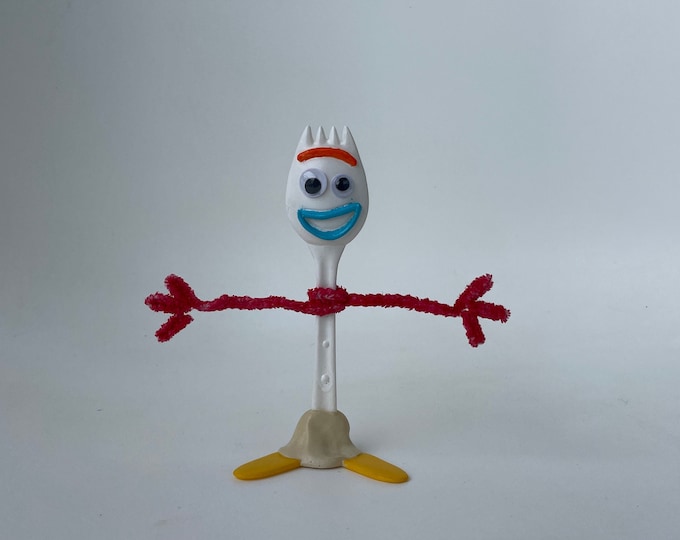 Forky Toy Story 3D Printed and Hand Painted - Etsy