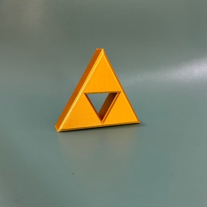 Zelda Triforce Figure PLA 3D Printed - Etsy