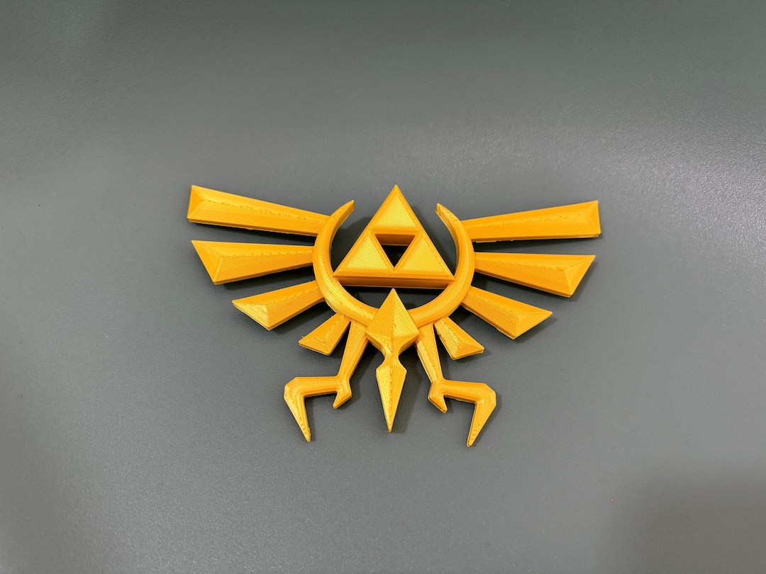 Hyrule Royal Crest PLA 3D Printed - Etsy