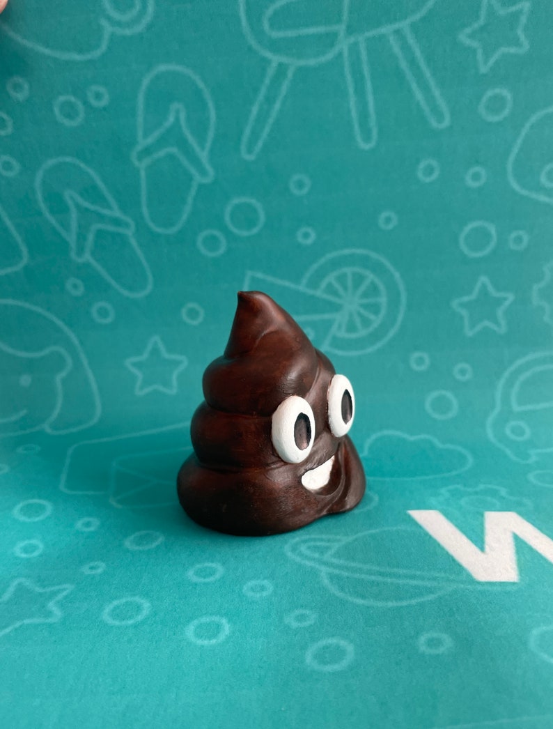 Poop Emoji 3D Printed Whatsapp - Etsy