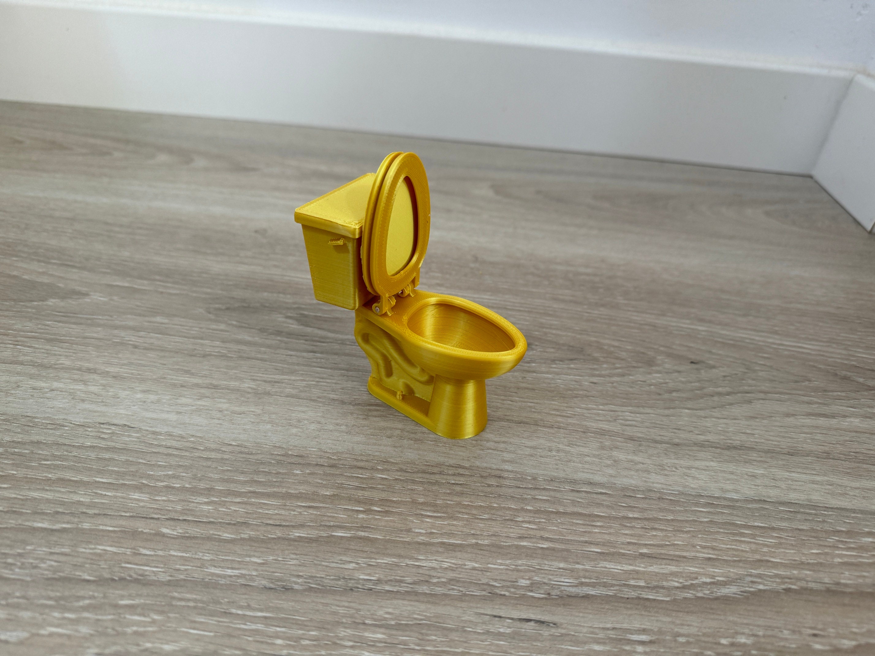 WC Toilet PLA 3D Printed - Etsy
