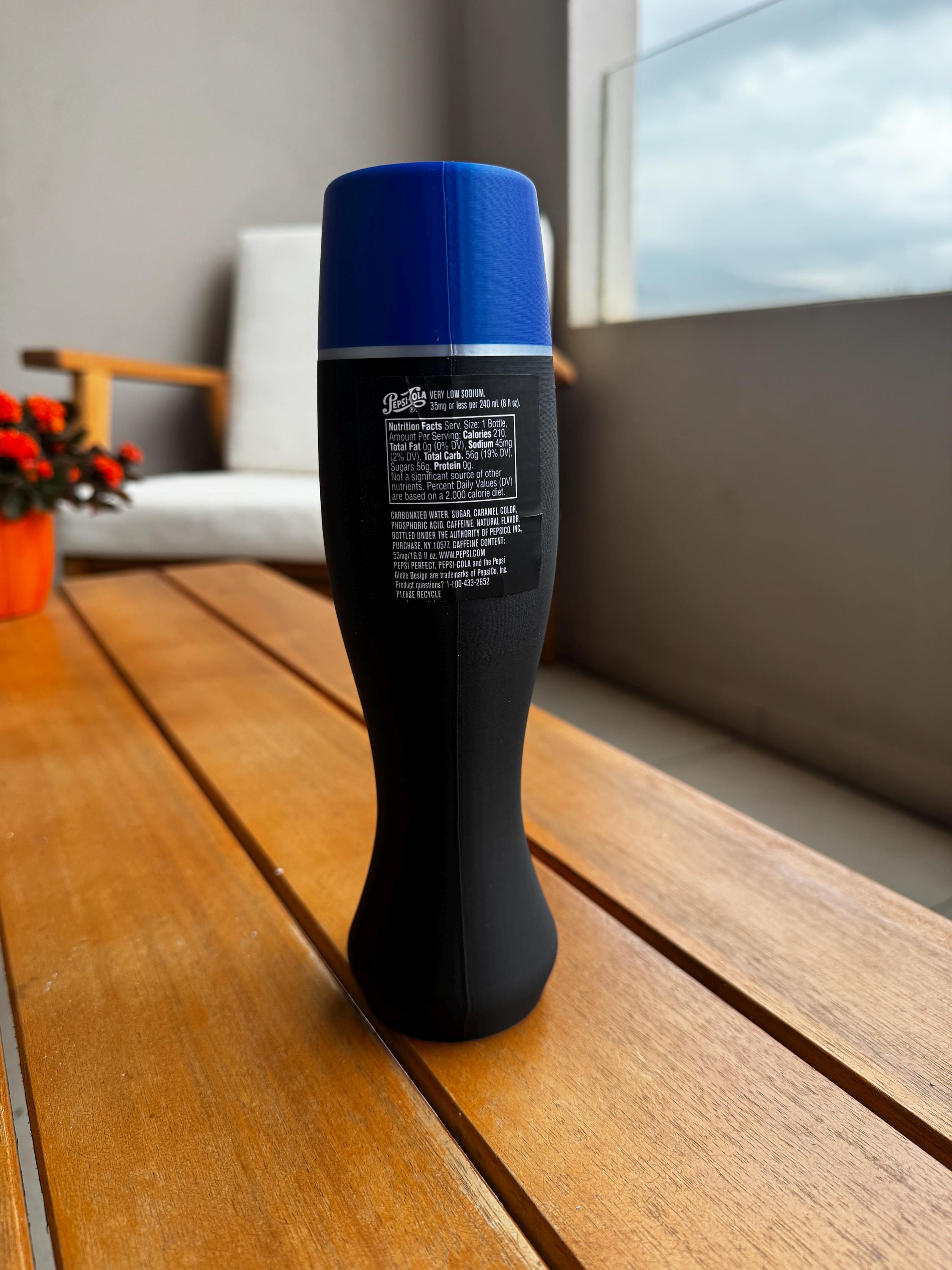 Pepsi Bottle Replica – Back to the Future 3D Printed Prop (8.89" Tall ...