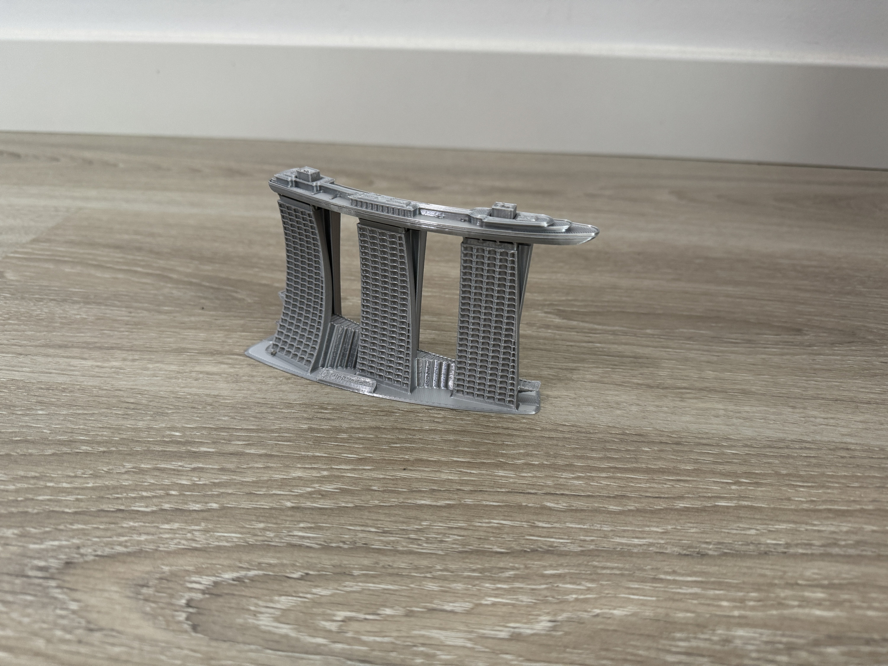 Modelo Marina Bay Sands Singapur- PLA Impreso En 3D - Etsy