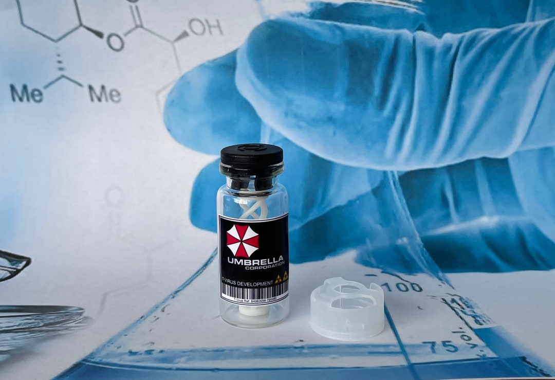 Umbrella Corporation VIAL T-virus - Etsy