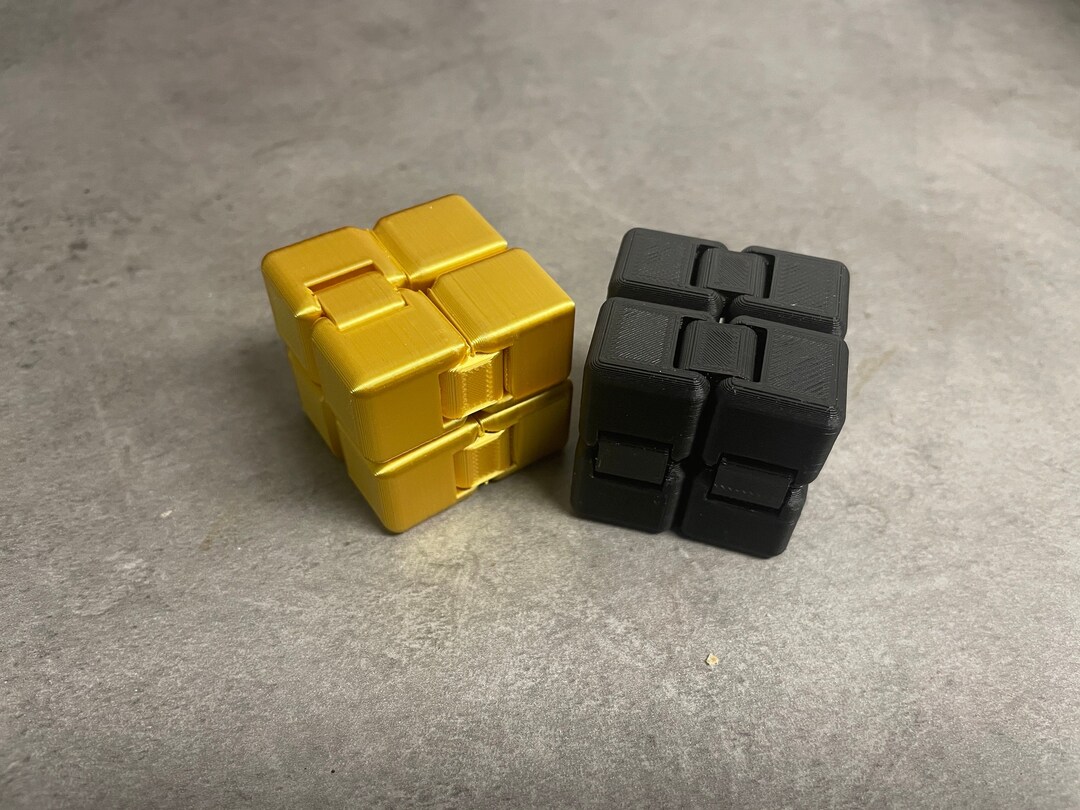 Infinity Cube 3D Printed. Fidget Toys - Etsy