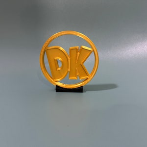 Donkey Kong Country 2 Golden Coin PLA 3D Printed - Etsy