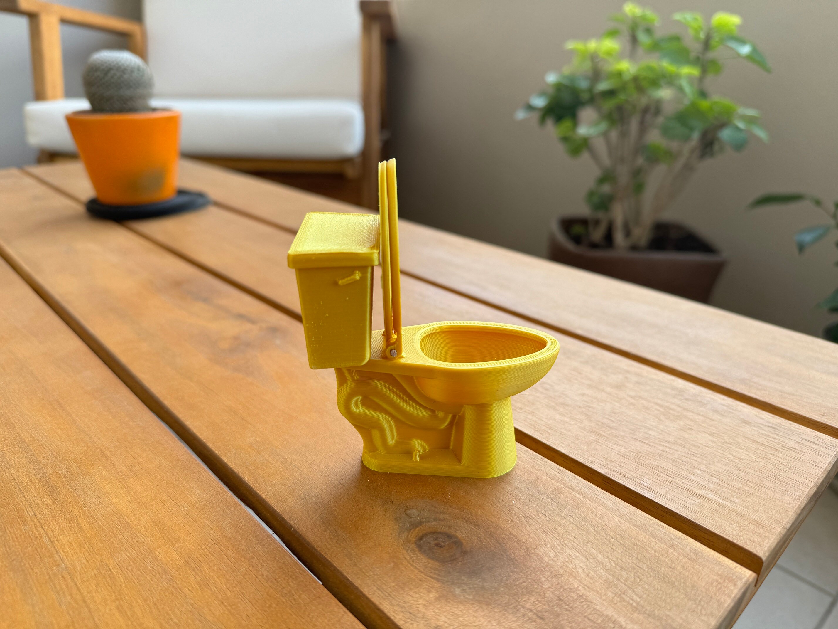 WC Toilet PLA 3D Printed - Etsy
