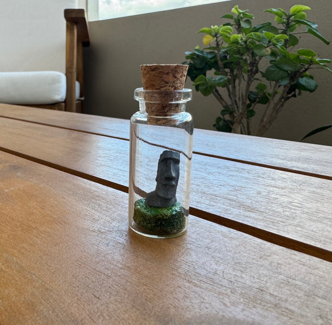 MOAI Miniature 3D Resin Printed and Hand Painted - Etsy