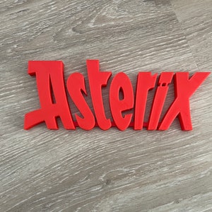 Asterix Logo 3D Printed - Etsy Canada