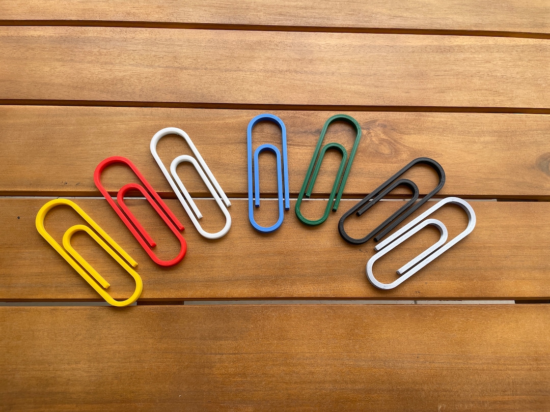 Giant Paper Clip 3D Printed - Etsy
