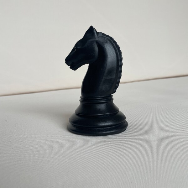 3d Printed Knight Chess - Etsy