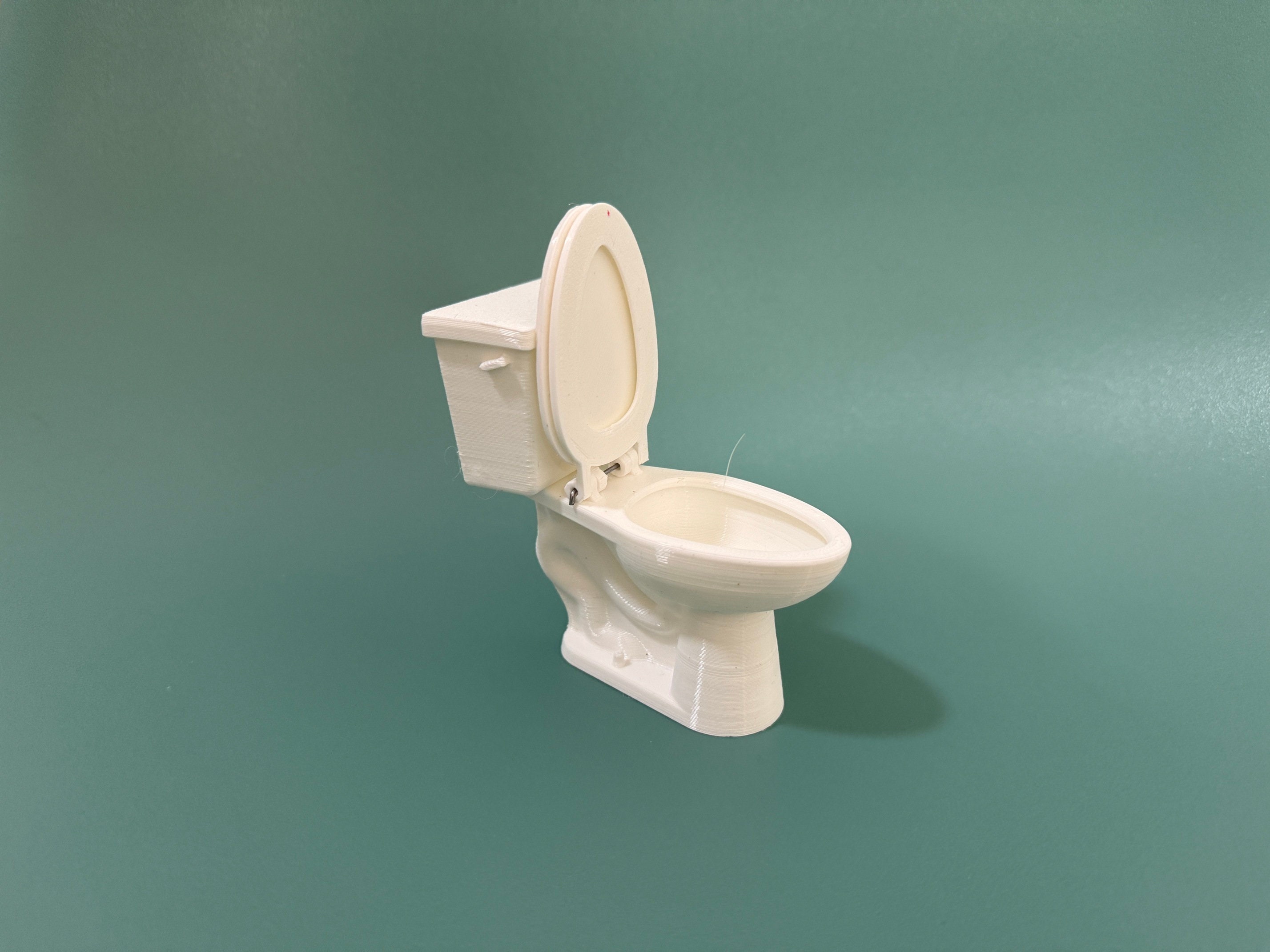 WC Toilet PLA 3D Printed - Etsy