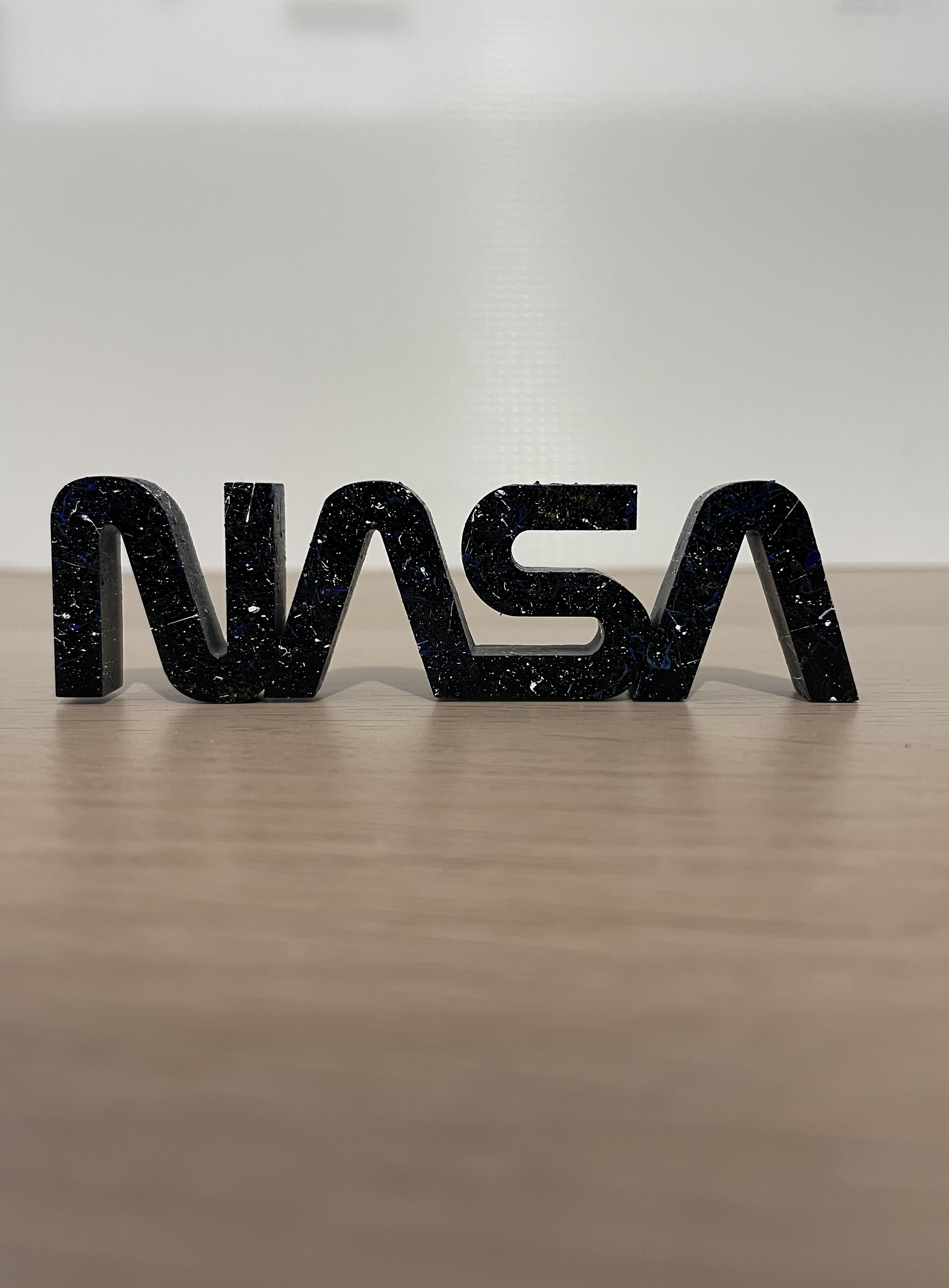 NASA Lettering Galaxy Stars 3D Printed - Etsy