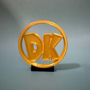 Donkey Kong Country 2 Golden Coin PLA 3D Printed - Etsy