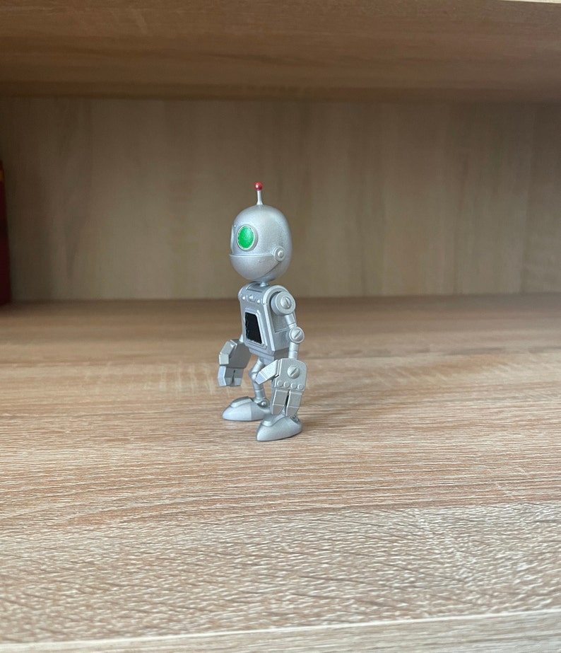 Ratchet Y Clank Robot Pintado a Mano Impreso En 3D - Etsy