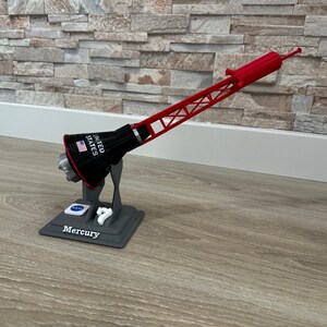 Cápsula De Mercurio Impresa En 3D - Etsy