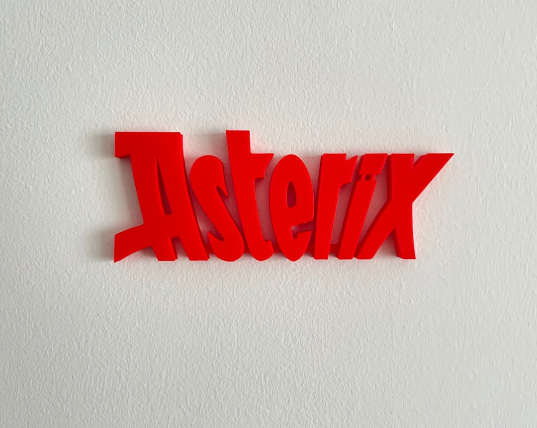 Asterix Logo 3D Printed - Etsy