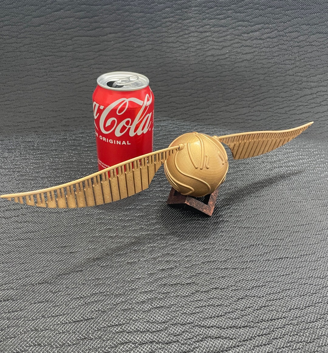 Golden Snitch XXL 3D Resin Printed Stand 14.7 Inches Long - Etsy