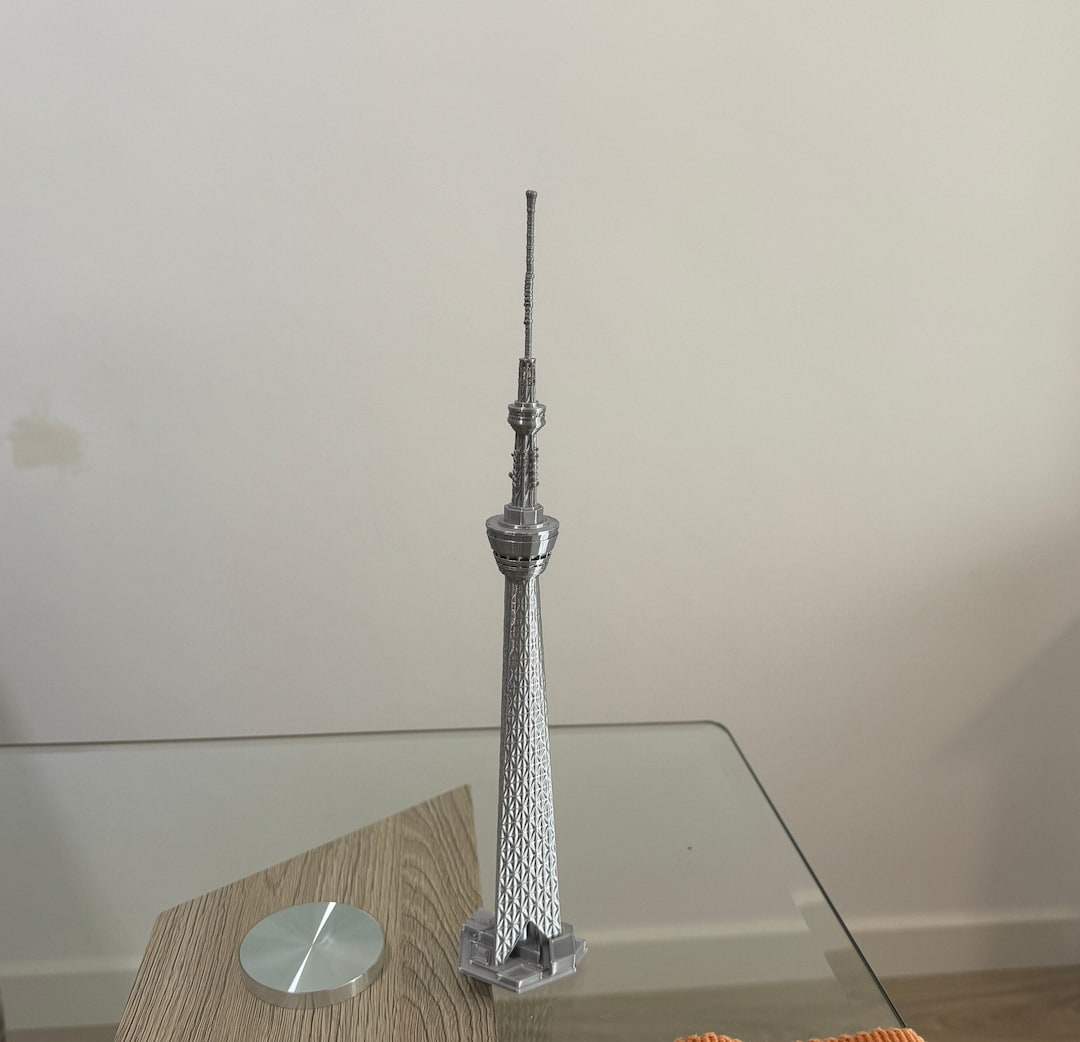 Tokyo Skytree Model PLA 3D Printed - Etsy