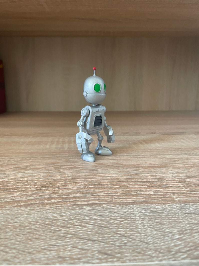 Ratchet Y Clank Robot Pintado a Mano Impreso En 3D - Etsy