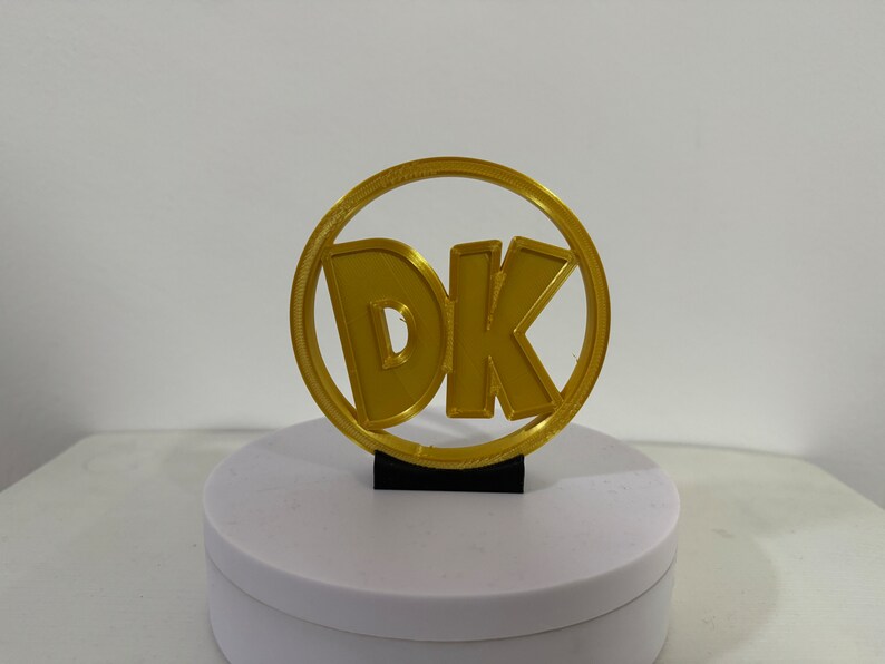 Donkey Kong Country 2 Golden Coin PLA 3D Printed - Etsy