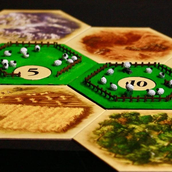 Catan Board Tiles - Etsy