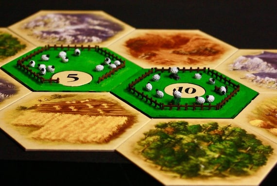 Settlers of Catan 3D Board Extension Tile | Etsy
