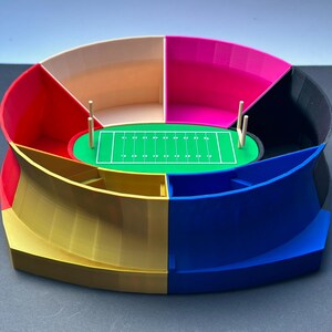 Stadium Snack Tray Inspired by Caesar Superdome – Perfect for Superbowl ...