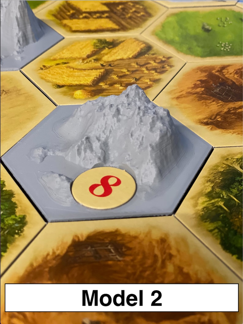Settlers of Catan 3D Board Extension Tile - Etsy