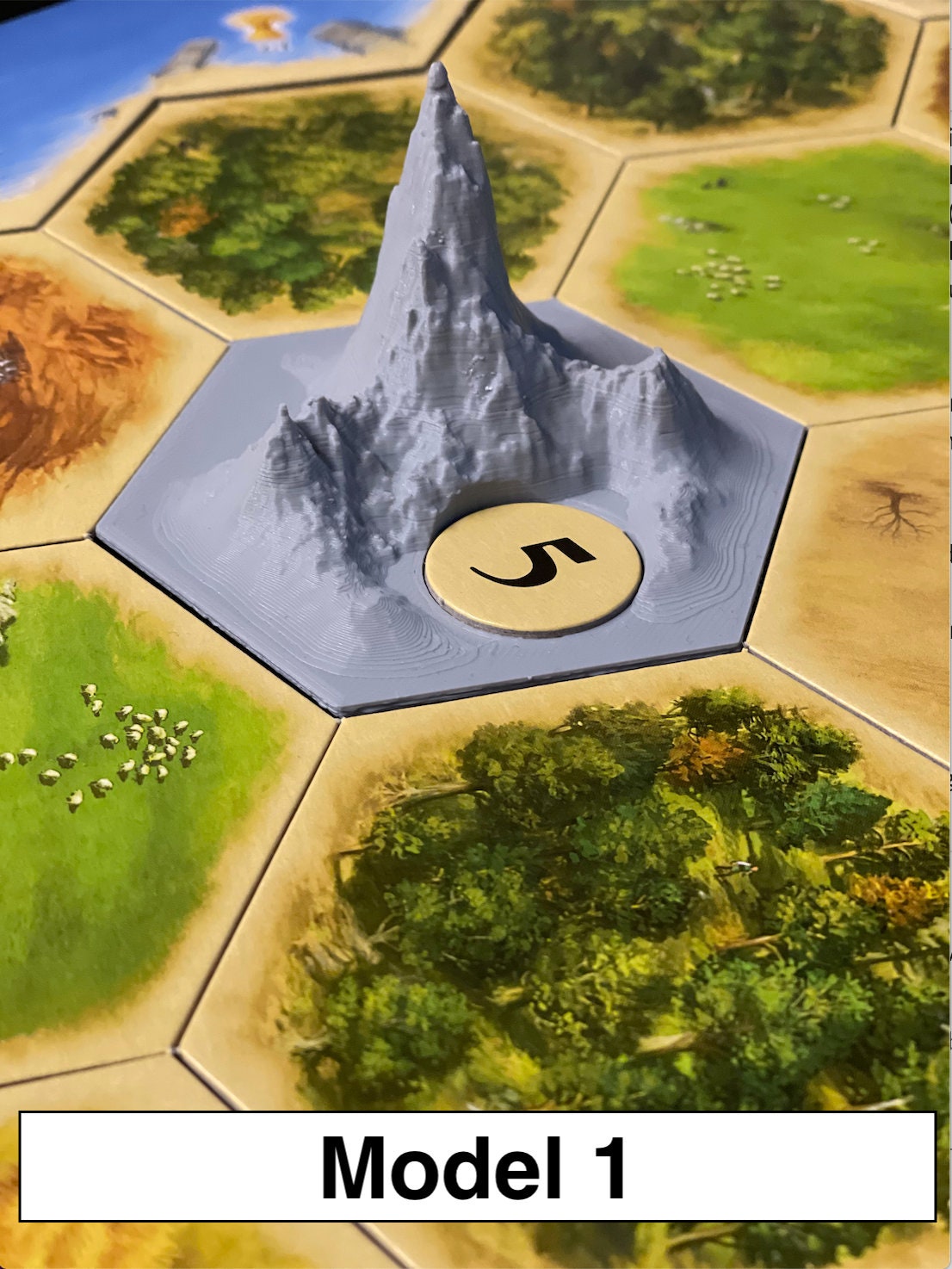 Settlers of Catan 3D Board Extension Tile - Etsy