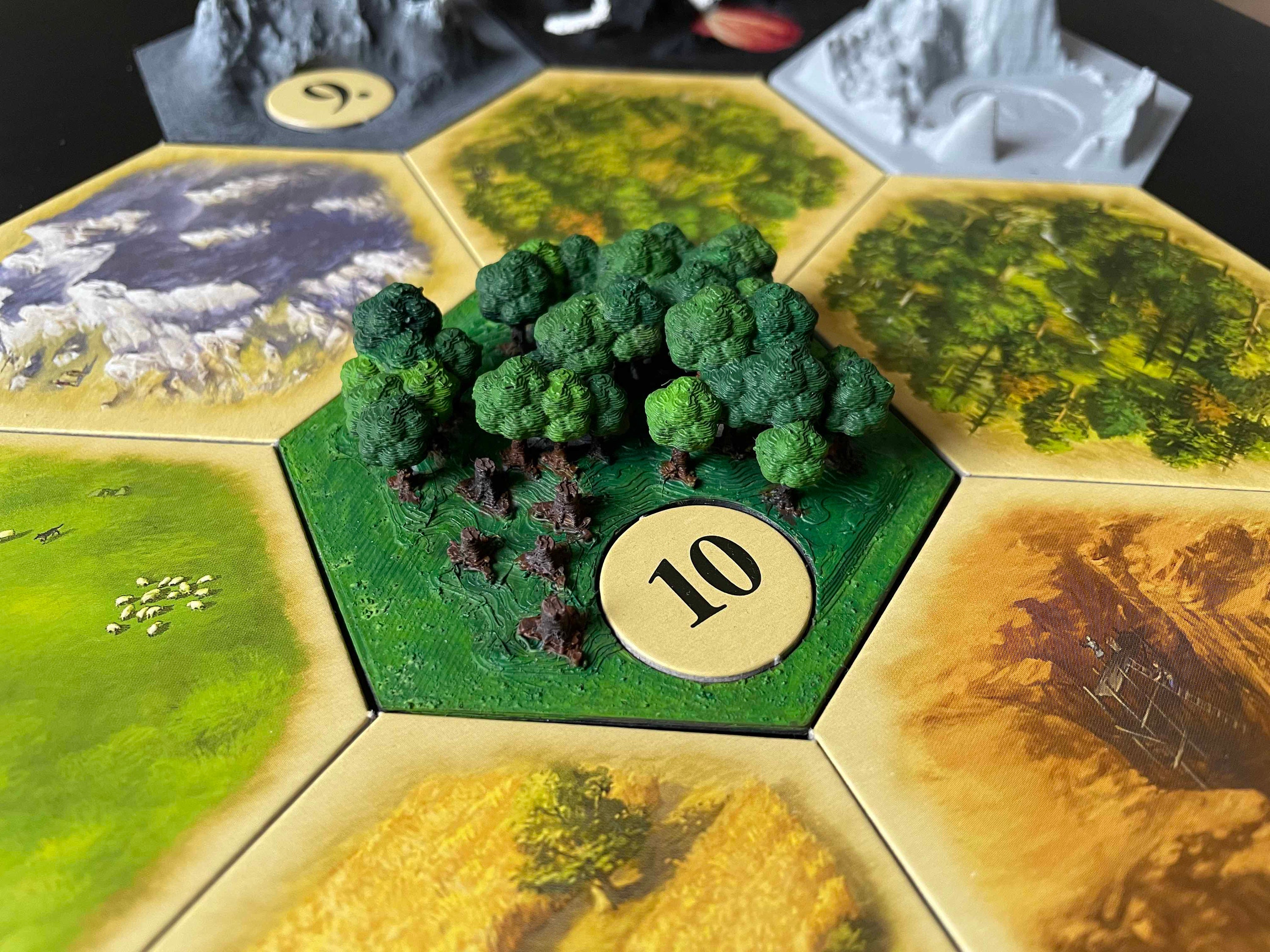 Settlers of Catan 3D Board Extension Tile - Etsy
