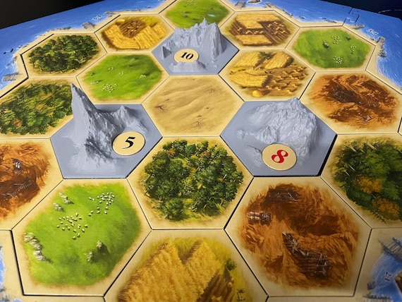 Settlers of Catan 3D Board Extension Tile - Etsy