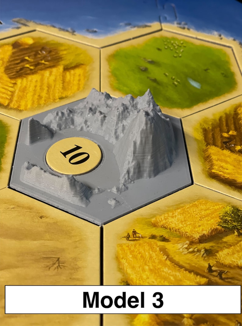 Settlers of Catan 3D Board Extension Tile - Etsy