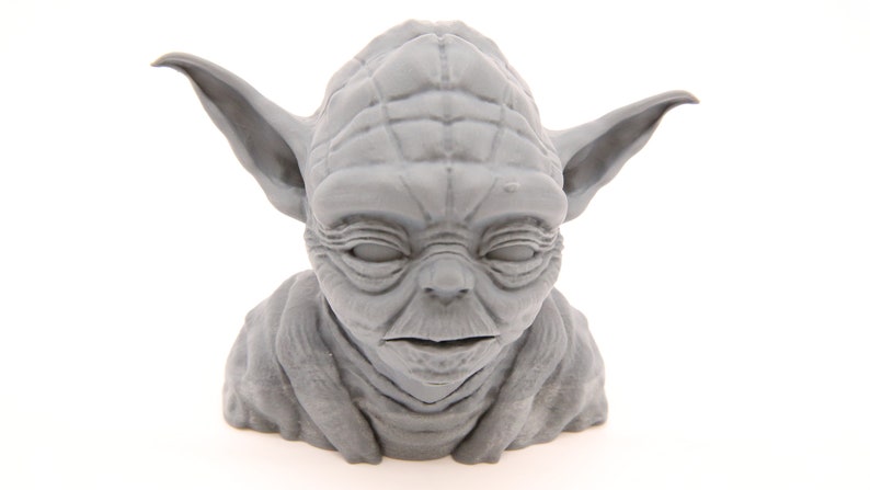 Yoda Bust 8K 3D Printed Statue - Etsy
