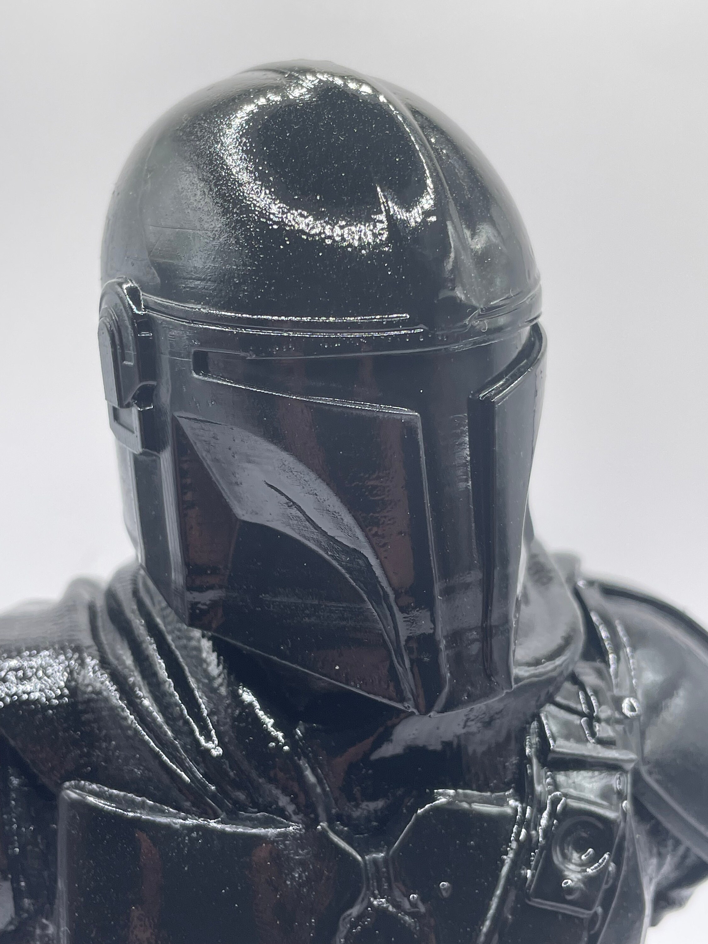 Mandalorian Bust Statue - 3D Printed 8K High Resolution Statue - Etsy
