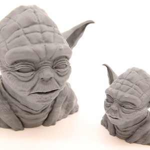Yoda Bust 8K 3D Printed Statue - Etsy
