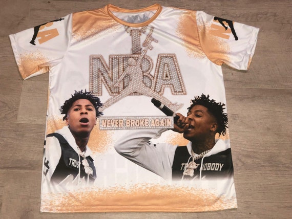 Hip Hop Star NBA Youngboy Jersey Never Broke Again - Etsy