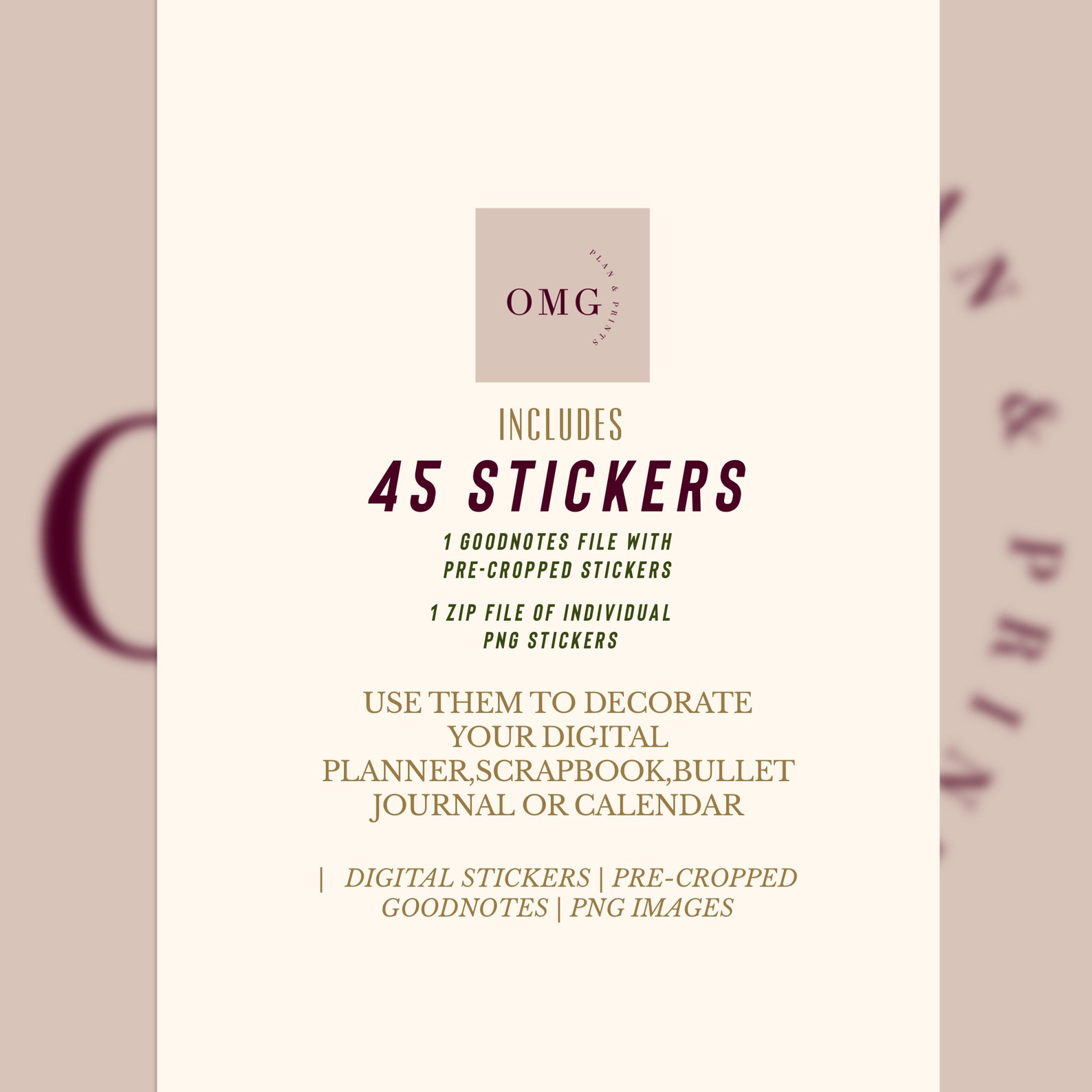 TO-DO Checklist Themed Digital Stickers- Goodnotes Sticker, iPad ...