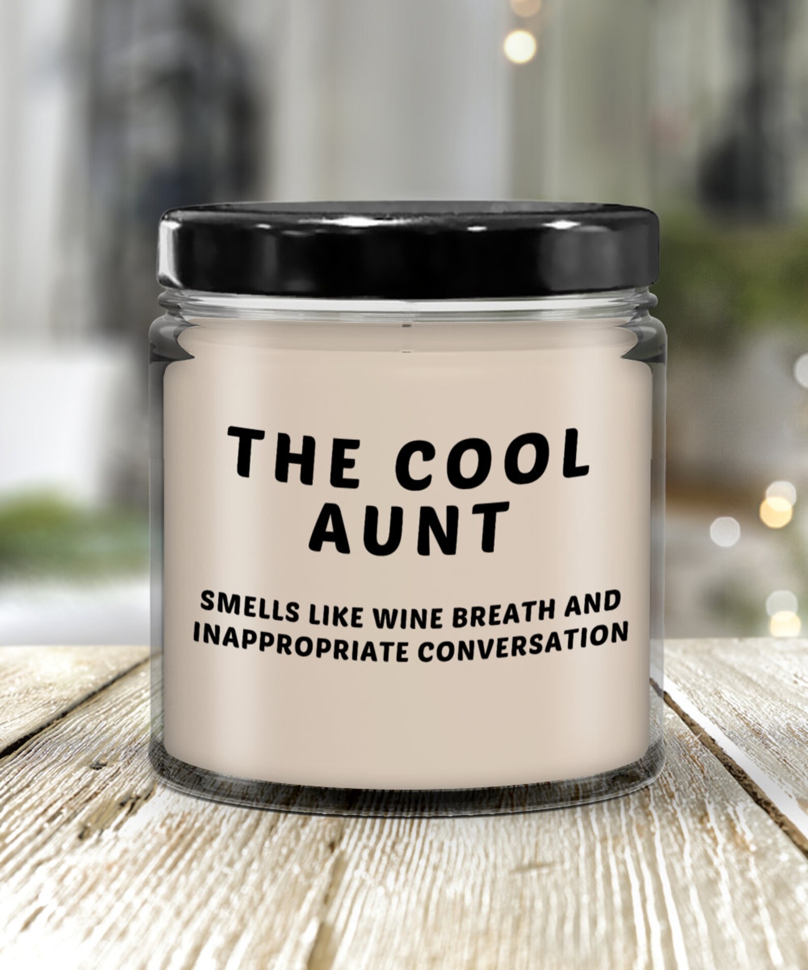 The Cool Aunt Funny Meme for Your Aunt Candle for Your - Etsy