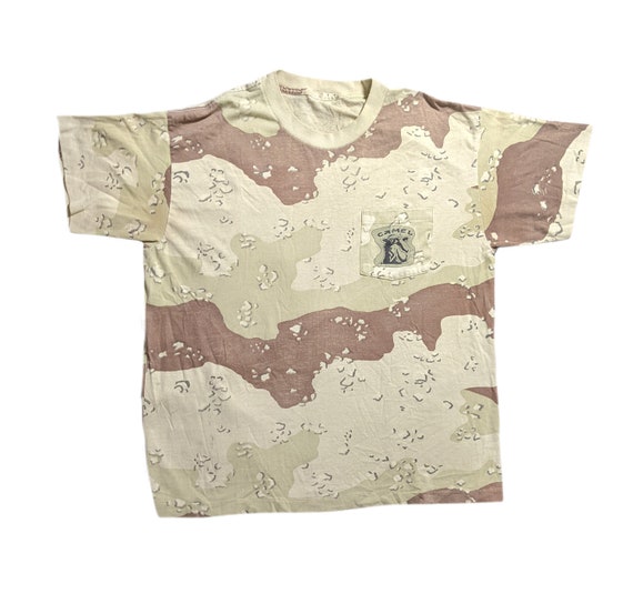 Vintage Desert Camo Camel Cigarettes Large Single Stitch Made - Etsy