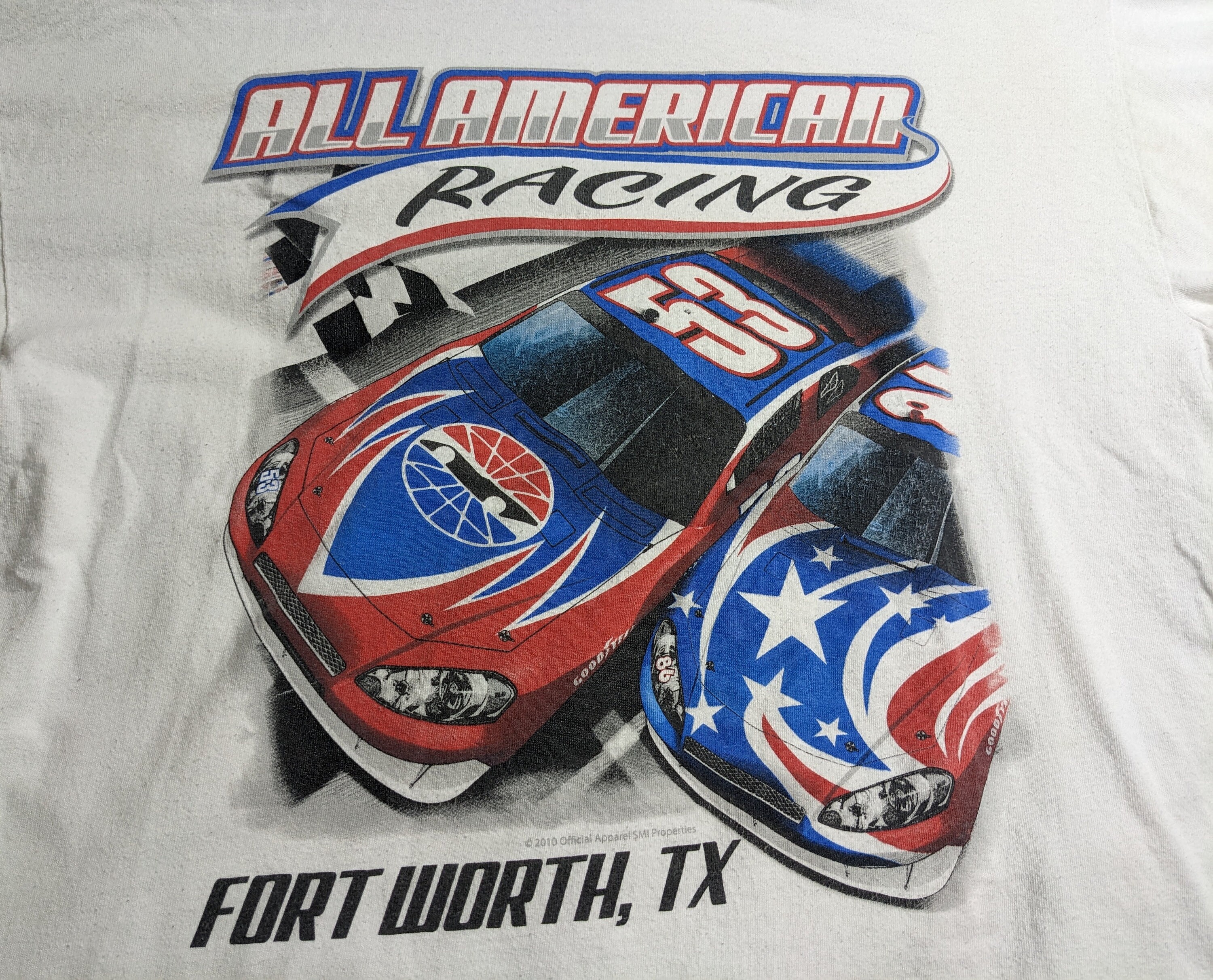 Vintage Style NASCAR All American Racing 2010 Large Shirt - Etsy