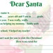 Printable Letter to Santa for Teachers or Parents to Bring Out Their ...