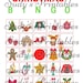 Printable Christmas Bingo Cards for School or at Home to Enjoy During ...