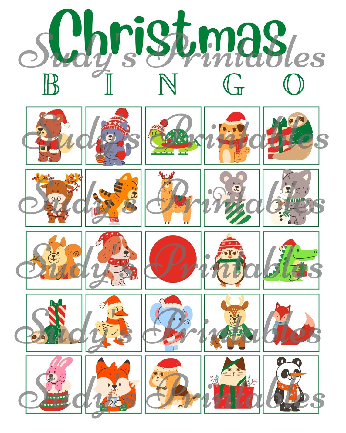 Printable Christmas Bingo Cards for You and Your Family to Enjoy During ...
